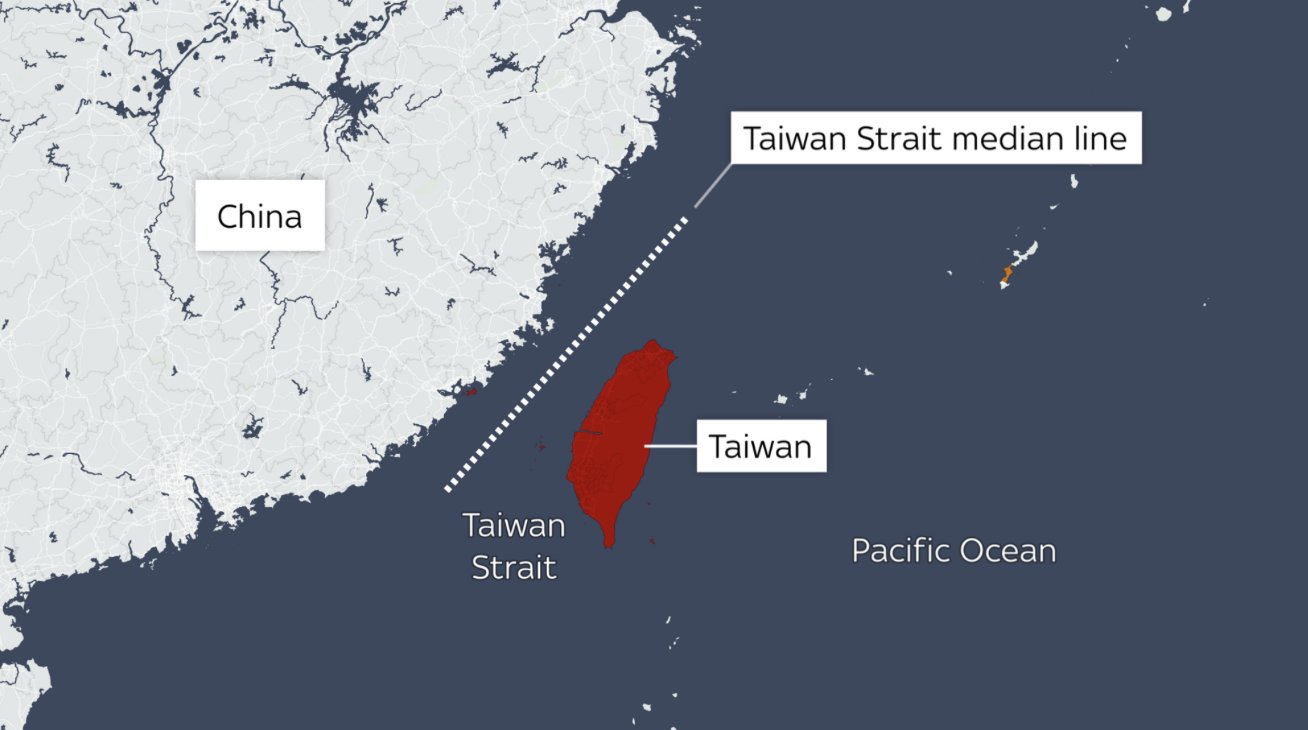 "Pertembungan" 20 Buah Kapal Perang China-Taiwan Di Selat Taiwan - Defence Security Asia