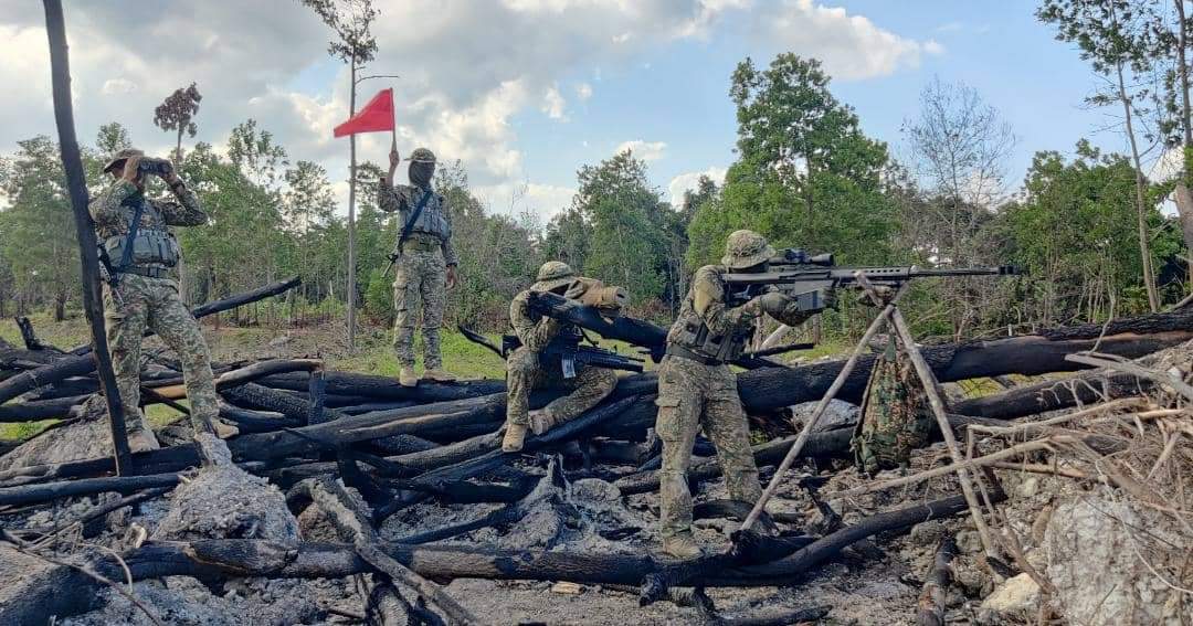 Latihan Elemen Tinjau, Sniper Kompeni Pandura (Para) - Defence Security ...