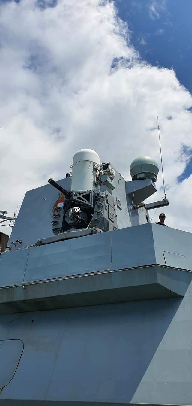 Kapal Destroyer Type 45 Kelas Daring, "HMS Defender" Berlabuh Di Brunei ...