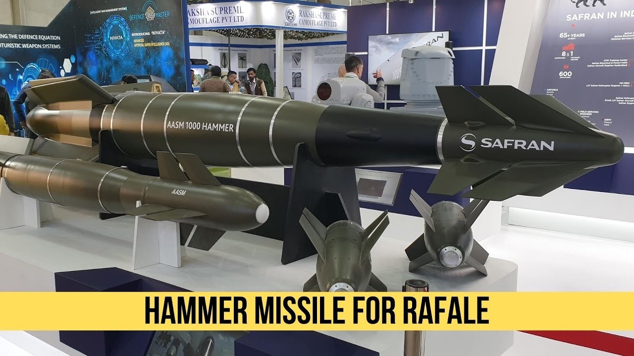 "Tejas" Bawa Peluru Berpandu Bunker Buster "HAMMER" - Defence Security Asia