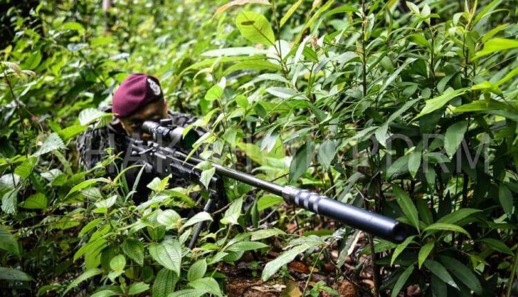 Sniper Unit Tindak Khas (UTK) "Buat Kemunculan" - Defence Security Asia