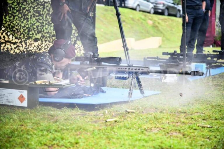 Sniper Unit Tindak Khas (UTK) "Buat Kemunculan" - Defence Security Asia