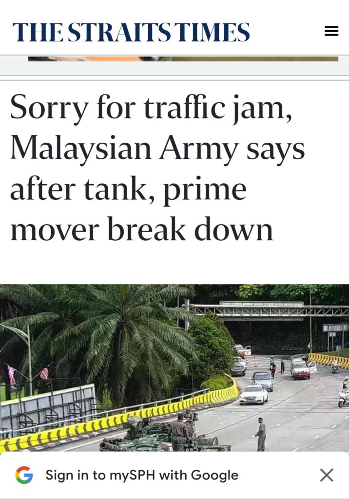 CNN Turut "Berminat" Insiden Kerosakan Kereta Kebal Tentera Darat - Defence Security Asia