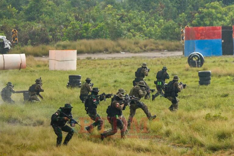 Komando GGK, KOPASSUS Ganding Bahu Dalam Eksesais Harimau Satya ...