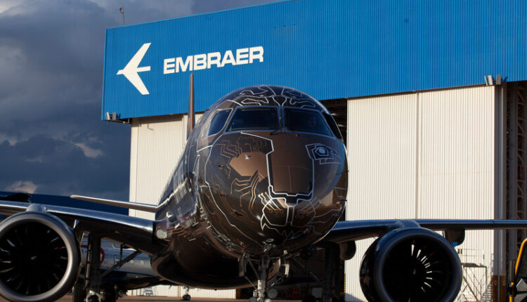 Embraer Displays the E195-E2 at LIMA Malaysia 2023 - Defence Security Asia