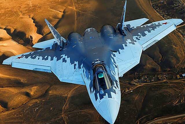 Su-57 "Felon": Firepower Trumps Stealth in Russian Fighter Jet Design ...