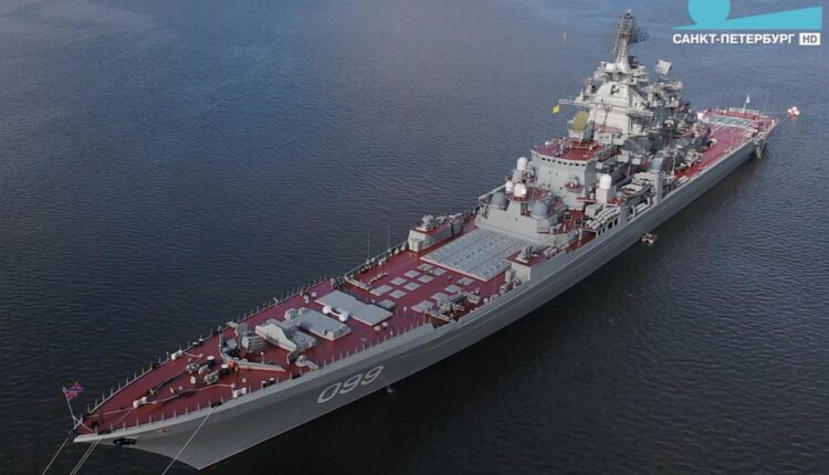 Russia Bids Farewell to Soviet-Era Battlecruiser, Pyotr Veliky ...