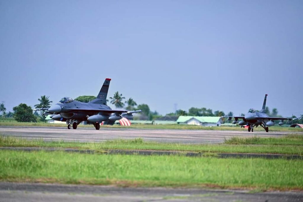 Pesawat F-16, C-130 US PACAF Tiba Untuk COPE TAUFAN 2023 - Defence Security Asia