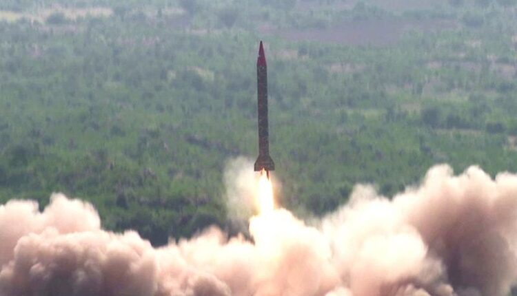 Pakistan Test Launch "Ghauri/Hatf-v" Ballistic Missile, Capable of ...
