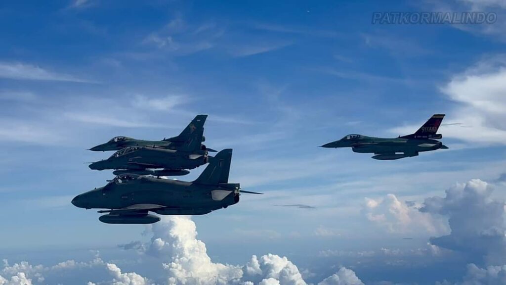 "Show of Presence" Pesawat Pejuang TUDM, TNI-AU di Selat Melaka ...