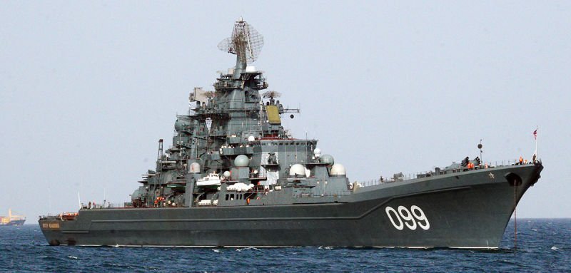 Russian Navy to Decommission Monster-Size "Pyotr Veliky" Battlecruiser ...