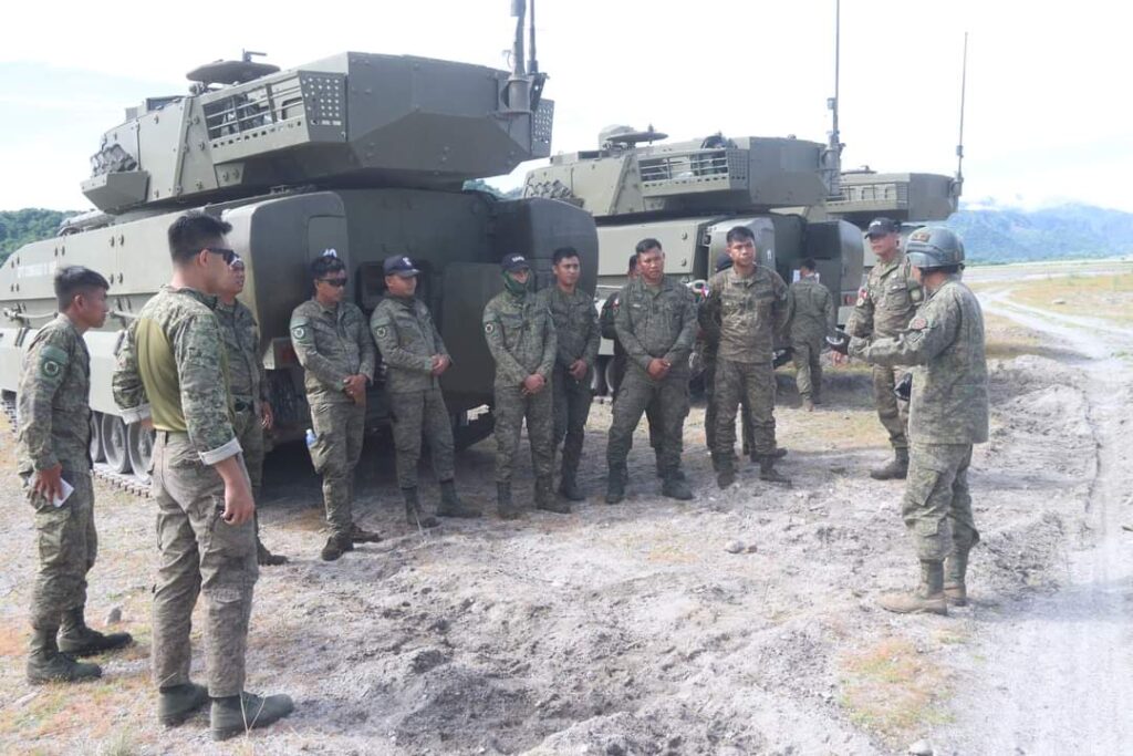 Philippines' ASCOD 2 Sabrah 105mm Light Tanks Conduct Live-Fire Drills ...