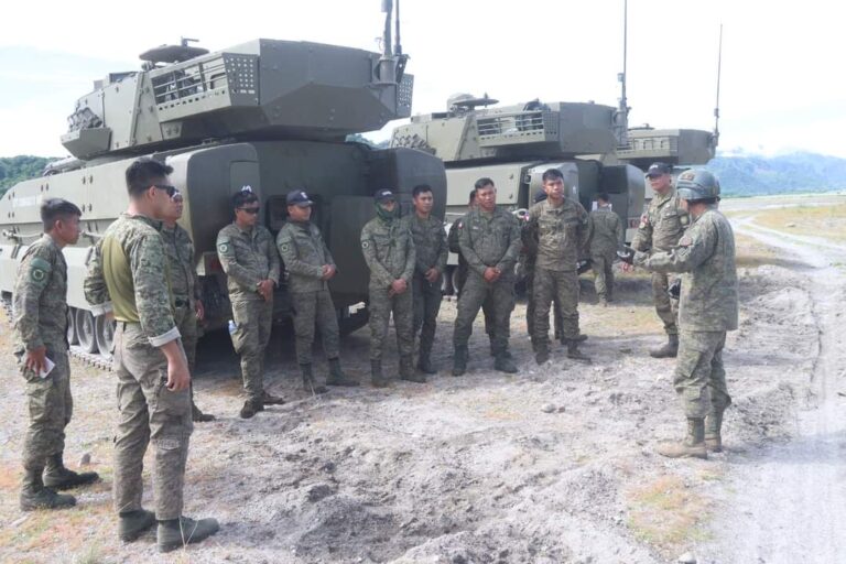 Philippines' ASCOD 2 Sabrah 105mm Light Tanks Conduct Live-Fire Drills ...