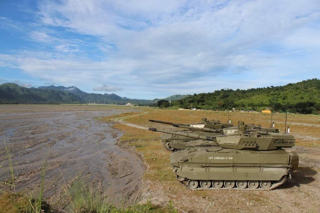 Philippines' ASCOD 2 Sabrah 105mm Light Tanks Conduct Live-Fire Drills ...