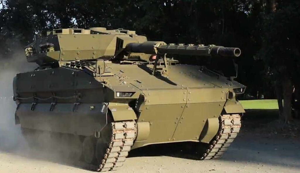 Kereta Kebal Ringan ASCOD 2 Sabrah 105mm Milik Filipina Lakukan Latihan Penembakan - Defence ...