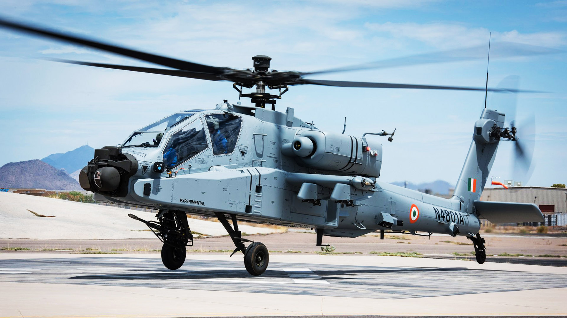 Indian AH-64 Apache Helicopter "Stranded" After "Loss of Power" During ...