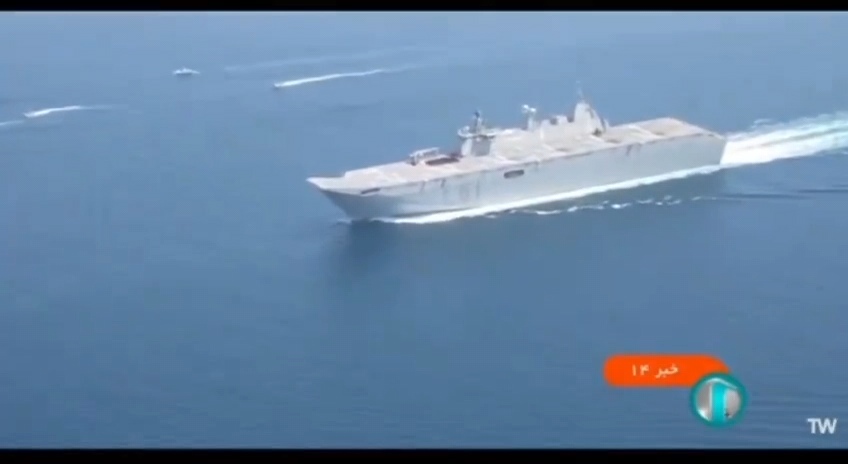 (VIDEO) Dron Iran Rakam Pelayaran Kapal-Kapal Perang Amerika, Sepanyol ...