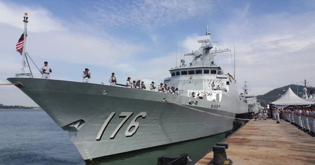 A Week After "Friendly" Port Call in Penang, RMN Warship Deployed to ...