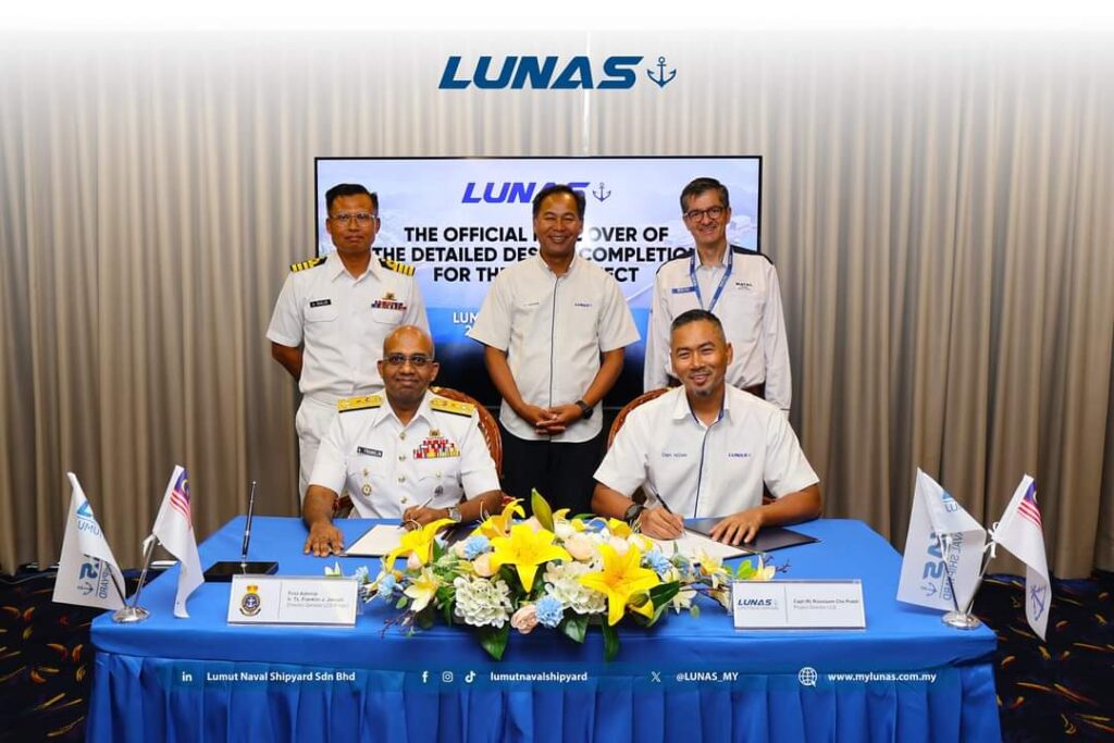 Milestone Achieved, RMN's LCS "Detailed Design" Officially Handed Over ...