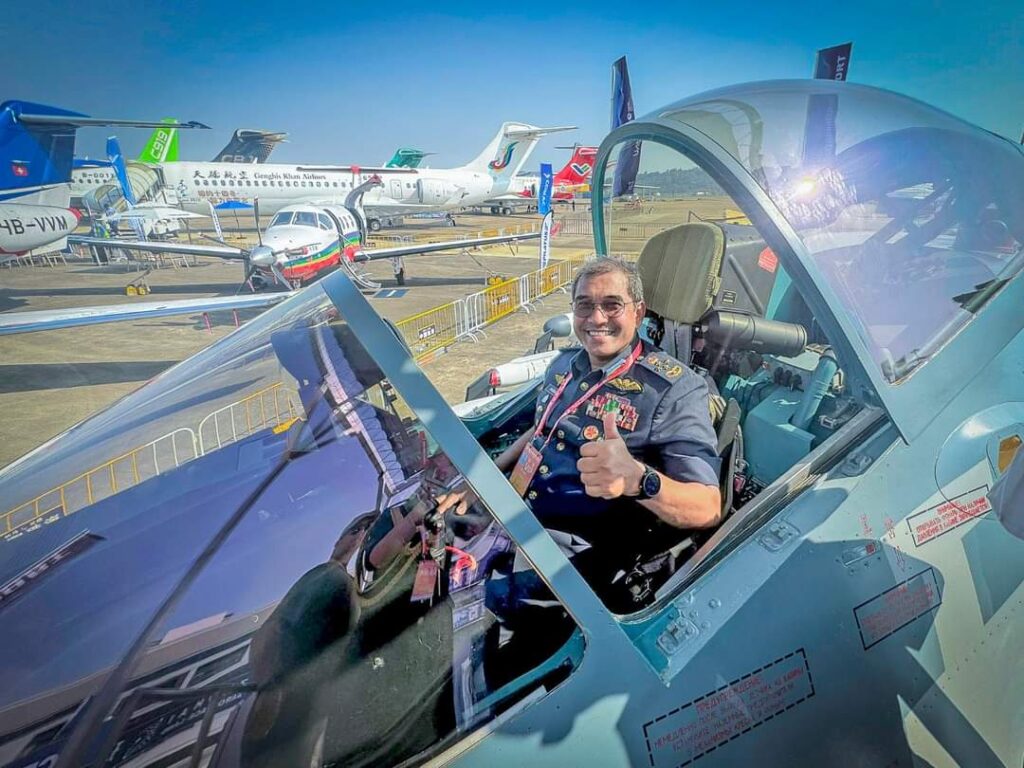 RMAF Chief Explores Russia’s 5th-Gen Fighter Jet Su-57 Up Close at ...