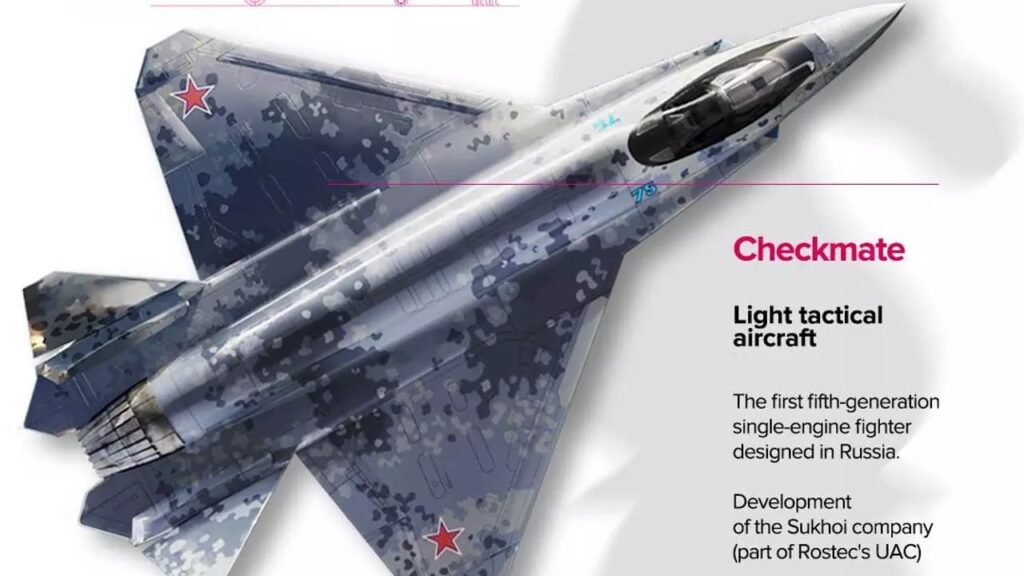 Russia's Second 5th-Gen Fighter Su-75 'Checkmate' Nears Final ...