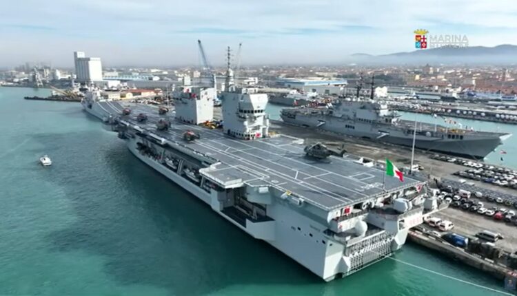 LHD Trieste: Italian Navy's Largest Combat Vessel Since World War II ...