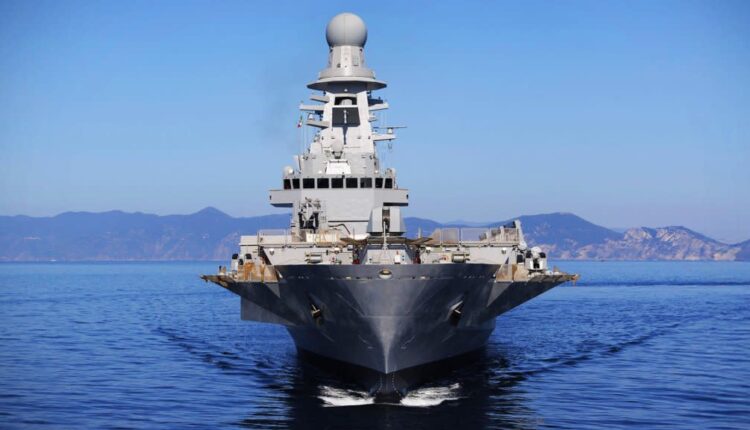 Unique: Qatar’s Warship “Al Fulk” Combines Air Defense Frigate and LPD ...