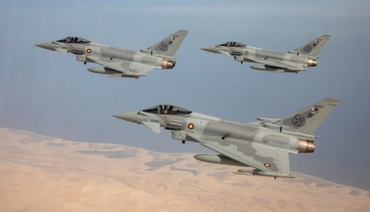 Qatar Tambah 12 buah Lagi Pesawat Pejuang Eurofighter Typhoon Bernilai RM32 Billion - Defence ...