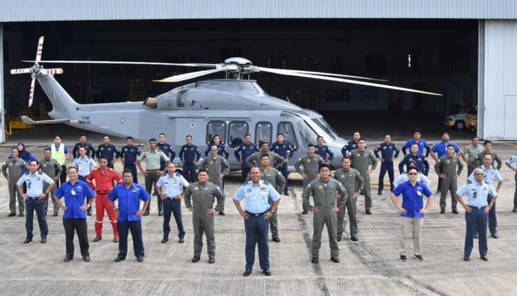 RMAF Deploys Four Leonardo AW139 Helicopters at Kuching Air Base ...