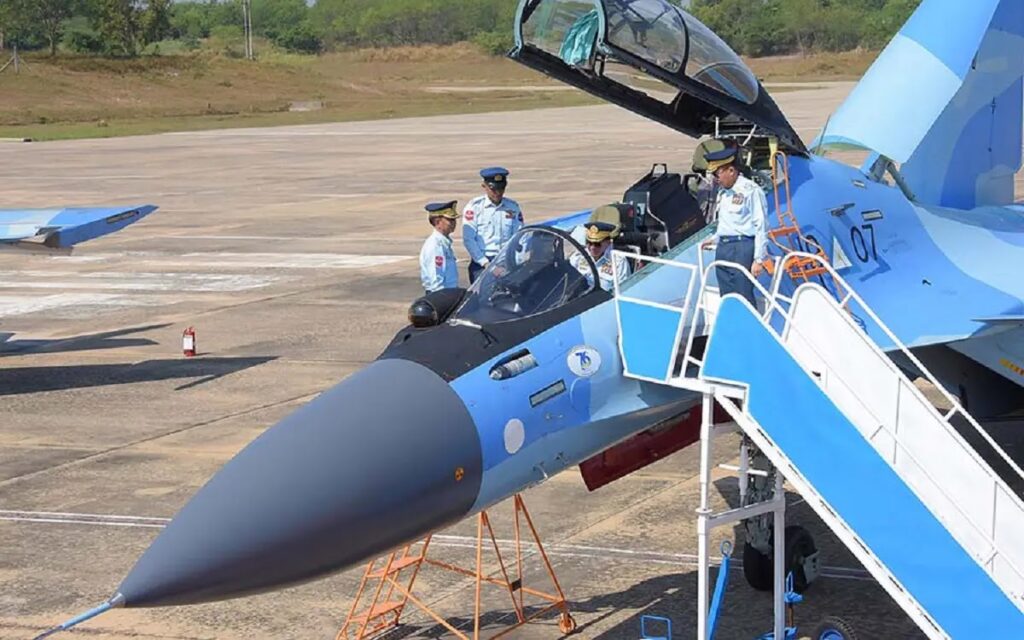 Myanmar Air Force Receives Full Delivery of Six Sukhoi Su-30SME Fighter ...