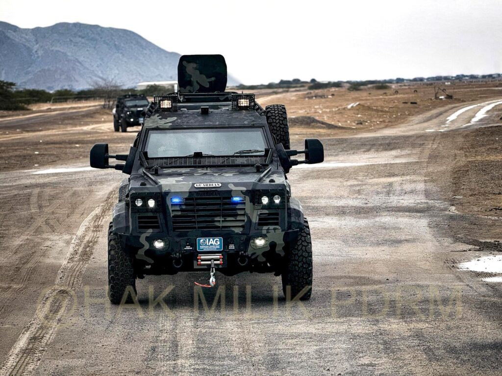 Malaysia Police Chief Inspects IAG Guardian 4x4 Armored Vehicles for ...