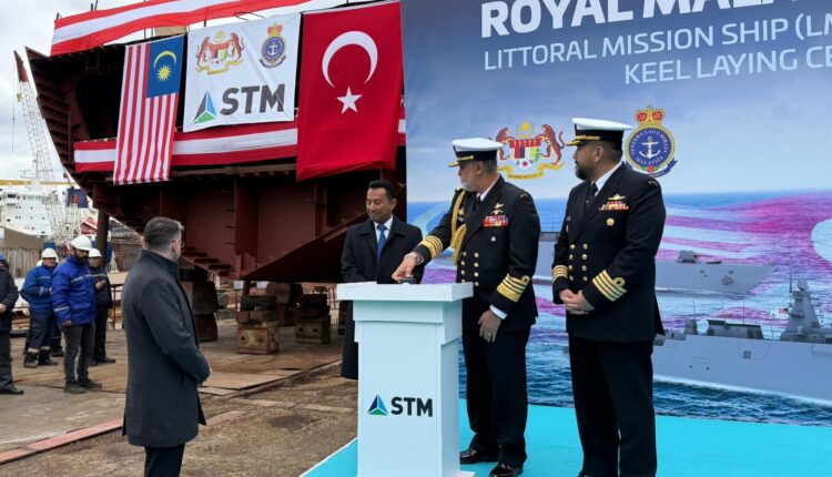 Royal Malaysian Navy's LMS Batch II Construction Advances with Keel ...