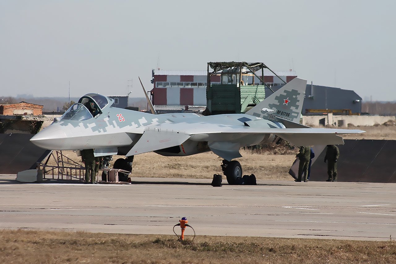 Russia Defies Sanctions, Quietly Deploys New Su-57 Stealth Fighters ...