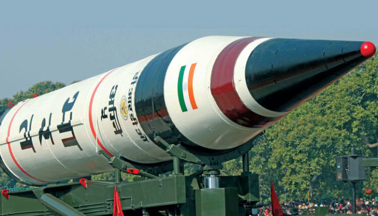 India Test-Fires Agni-5 Intermediate Range Ballistic Missile, Capable ...