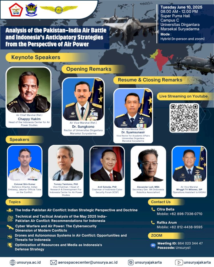 Atase Pertahanan India Akui IAF Kehilangan Beberapa Pesawat Pejuang Dalam Konflik Dengan ...