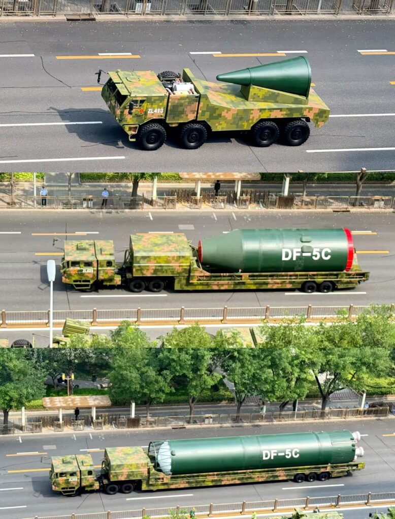 China’s DF-5C ICBM Debut: Nuclear Superweapon With Global Strike Range ...