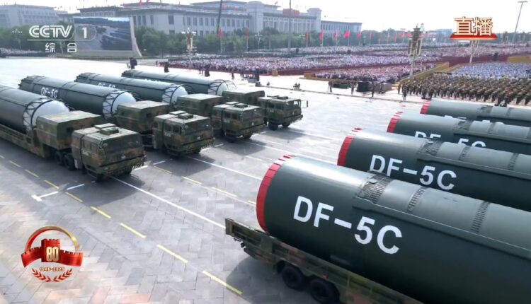 China’s DF-5C ICBM Debut: Nuclear Superweapon With Global Strike Range ...