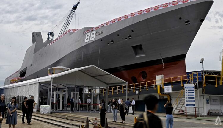 Singapore Launches Massive 8,000-Tonne ‘Victory’ Warship — Asia’s Most ...