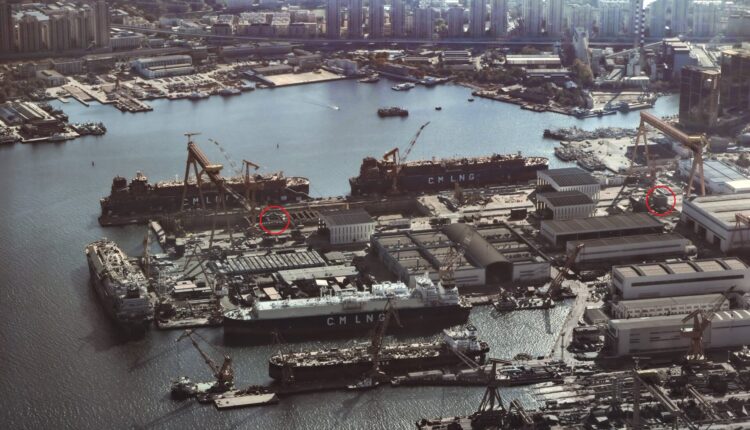 Satellite Images Expose China’s Type 004 Nuclear Supercarrier—A 100,000 ...