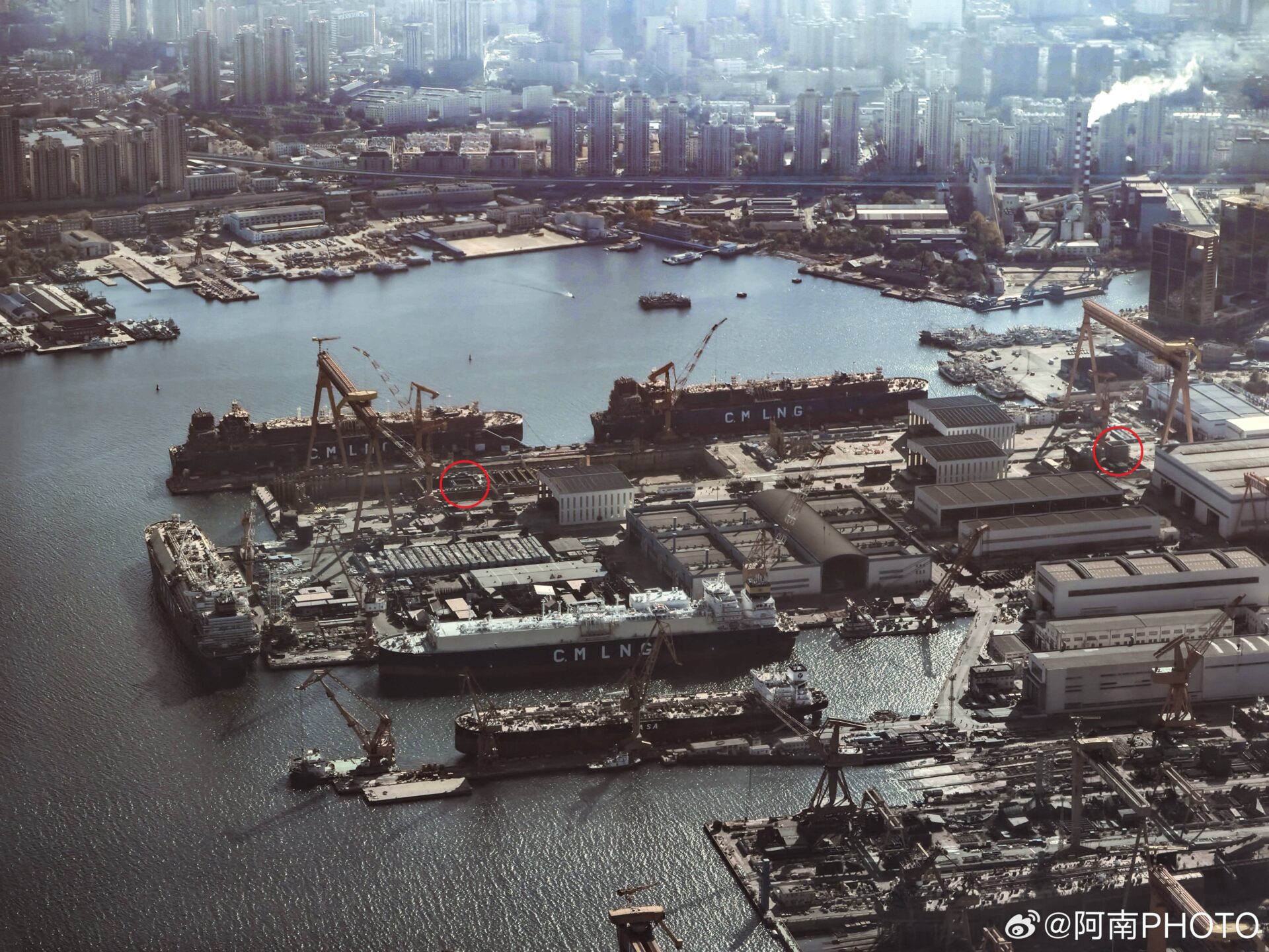 Satellite Images Expose China’s Type 004 Nuclear Supercarrier—A 100,000 ...