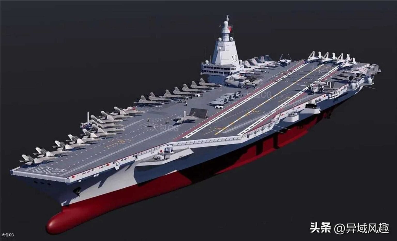 Satellite Images Expose China’s Type 004 Nuclear Supercarrier—A 100,000 ...