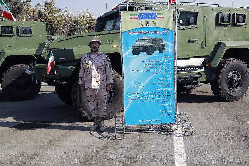 Russia Delivers Spartak MRAPs to Iran in Major Border Guard Upgrade ...