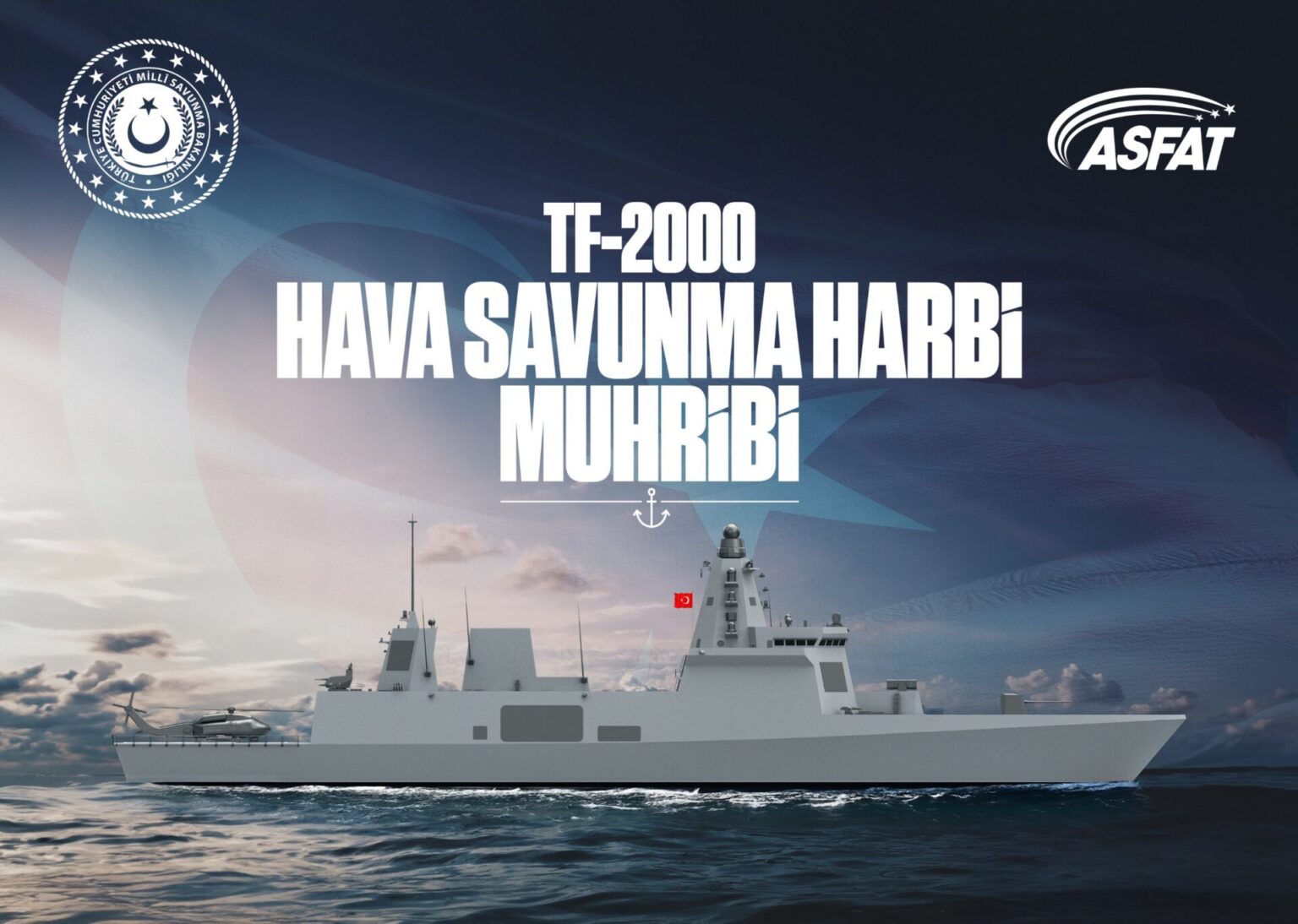 Turkey Begins Construction of TF-2000 Destroyer: The Most Powerful ...