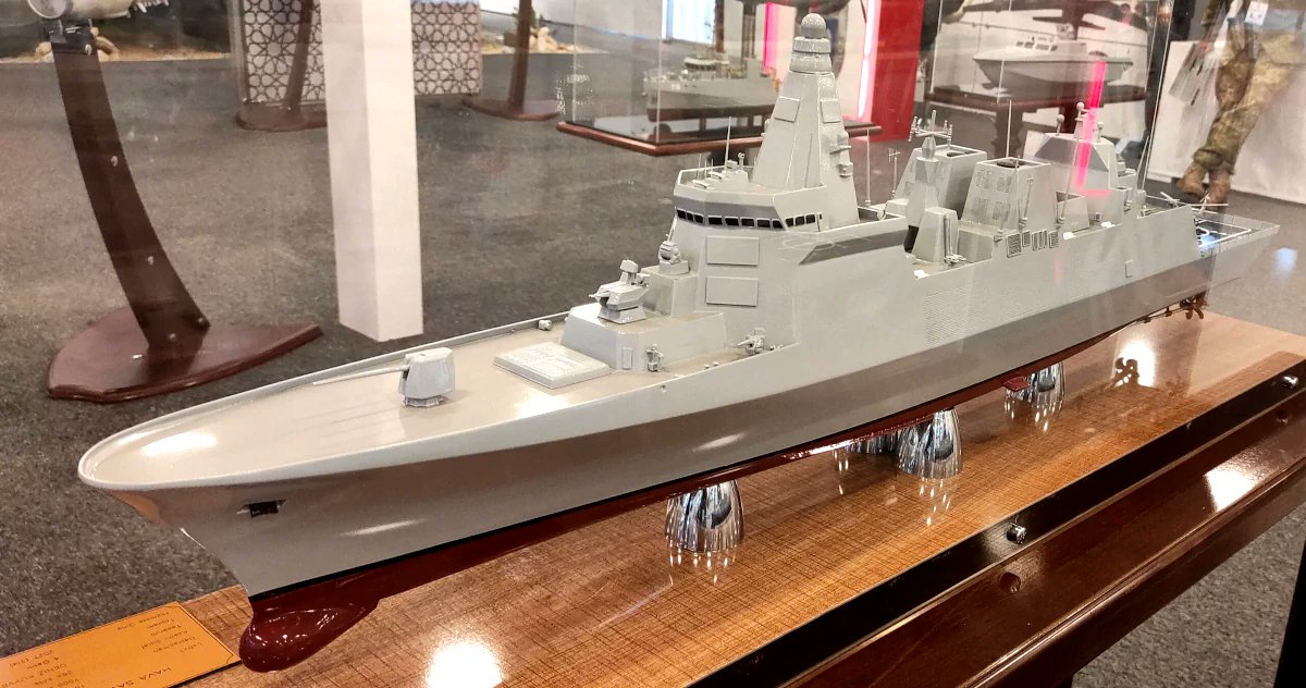 Turkey Begins Construction of TF-2000 Destroyer: The Most Powerful ...