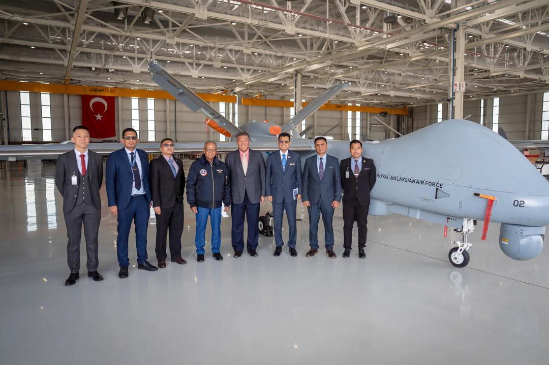 RMAF Chief Inspects ANKA-S UAV Programme in Türkiye as Malaysia ...