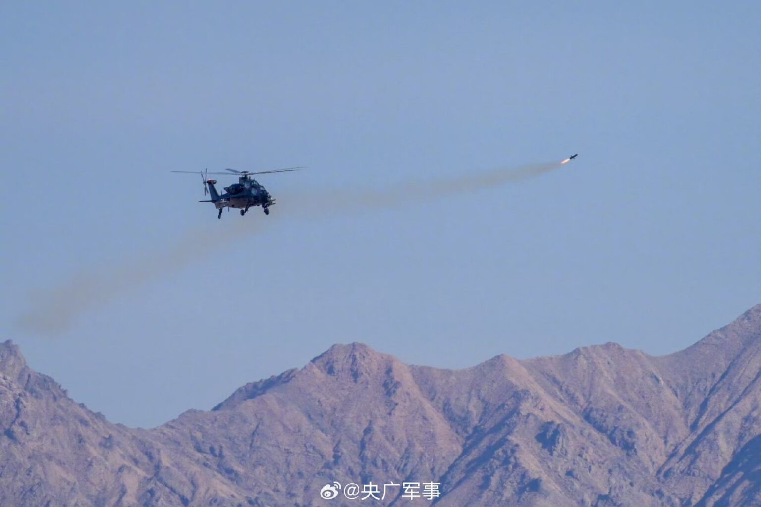 China’s Z-10ME Attack Helicopter Armed with CM-502KG Missiles Signals ...