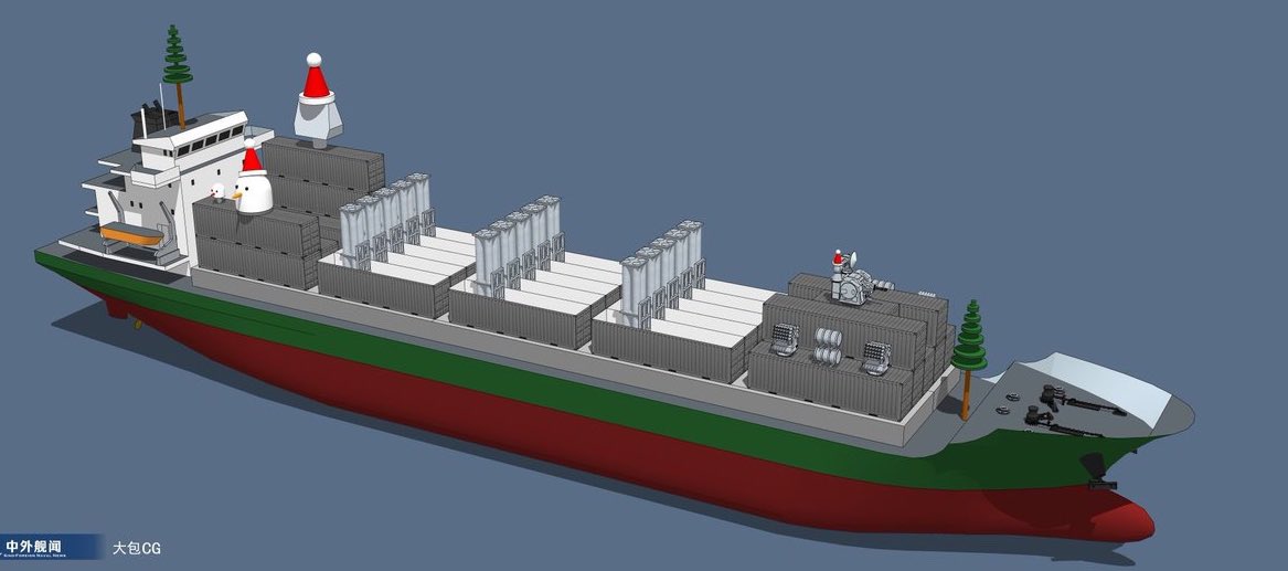 China’s ‘Moving Arsenal Ship’: Heavily Armed Container Vessel Signals a ...