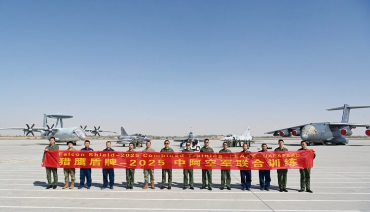 Falcon Shield 2025: China Sends J-10C Fighters and KJ-500 AEW&C to UAE ...