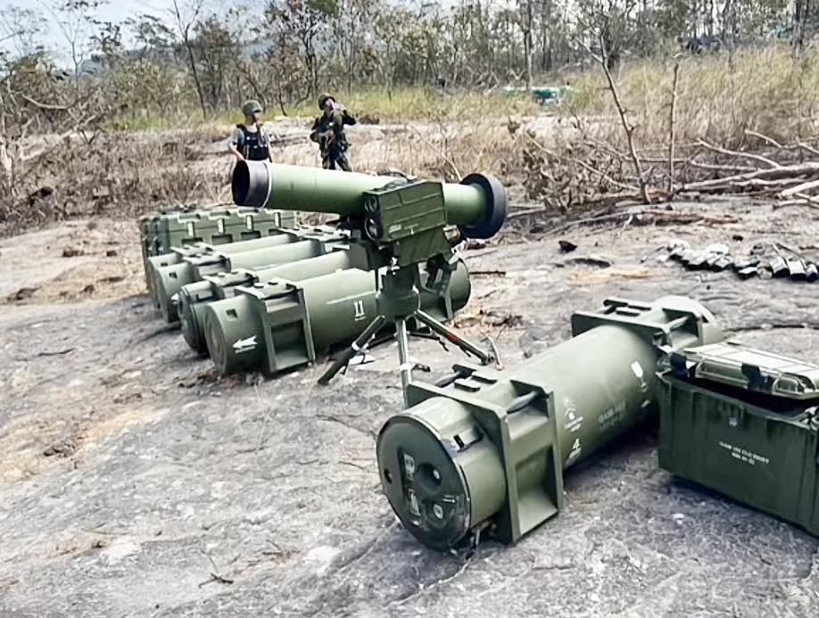 Thai Army Seizes Chinese Fifth-Generation GAM-102LR Anti-Tank Missiles After Capturing Hill 500 ...