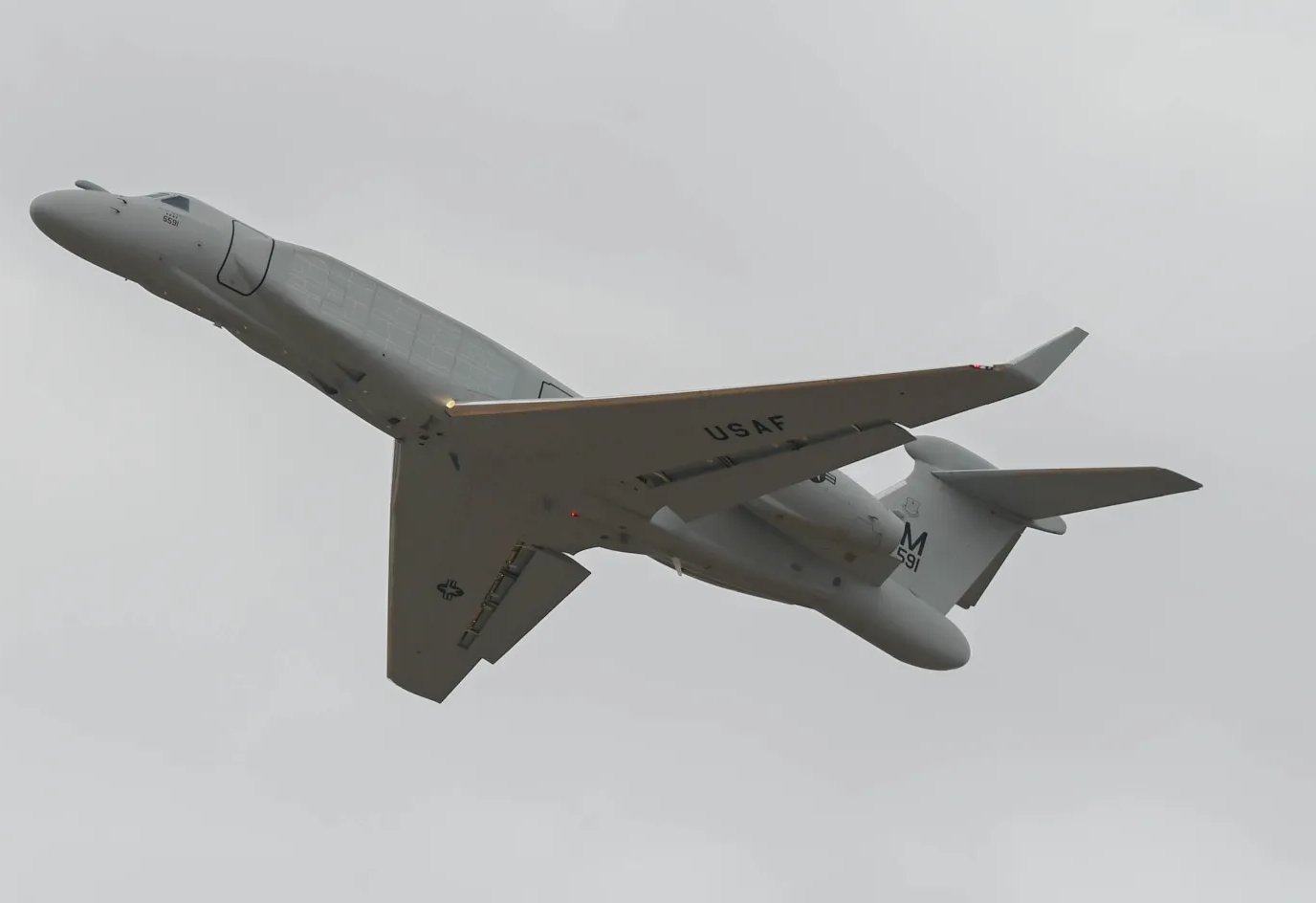 USAF Deploys EA-37B Compass Call II to Ramstein Air Base as Middle East ...